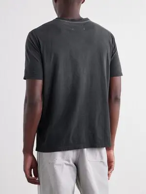 MAISON MARGIELA Printed Cotton-jersey T-shirt