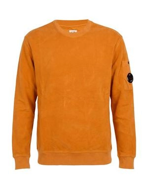 C.P. COMPANY Military Cotton Fleece Sweatshirt - Orange