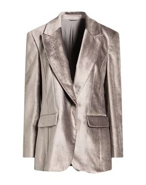 Brunello Cucinelli Blazer Size Cotton, Viscose - Grey