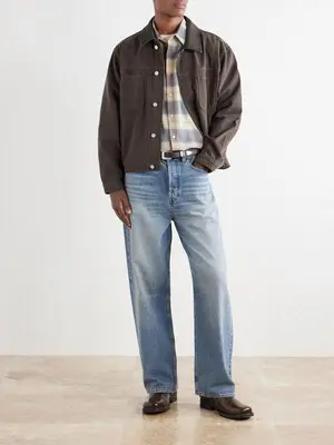 FRAME Wide-leg Jeans