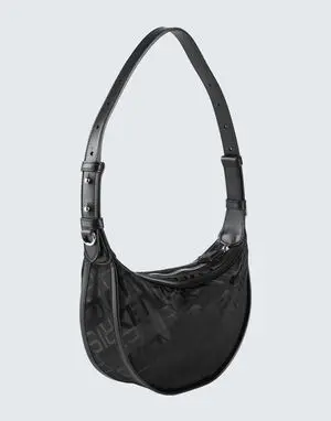Kenzo Shoulder Bag Polyester, Cow Leather