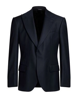 Emporio Armani Blazer Midnight Size Virgin Wool - Blue