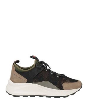 Peuterey Sneakers Size Leather, Textile Fibers - Green