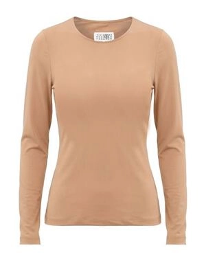 MAISON MARGIELA T-shirt Size Polyamide, Elastane - Camel