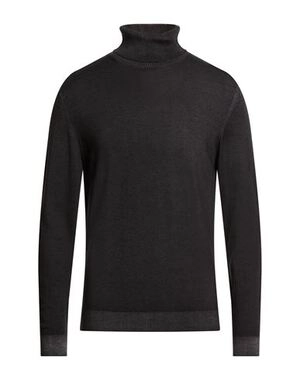 Crossley Turtleneck Midnight Size Virgin Wool - Grey