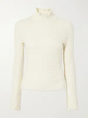 Proenza Schouler White Label Juniper Turtleneck Sweater - Neutrals