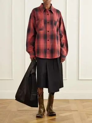 Our Legacy Whoppin Checked Cotton Shirt