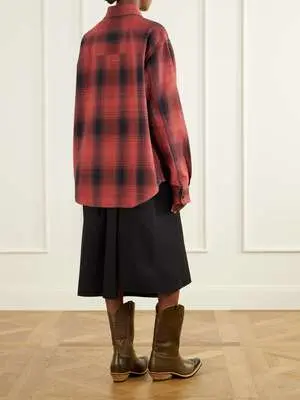 Our Legacy Whoppin Checked Cotton Shirt