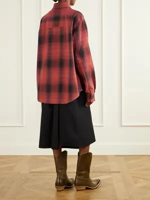 Our Legacy Whopin Checked Cotton Shirt