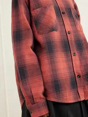 Our Legacy Whopin Checked Cotton Shirt
