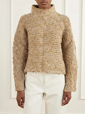 Proenza Schouler White Label Pippa Turtleneck Knit Sweater - Neutrals