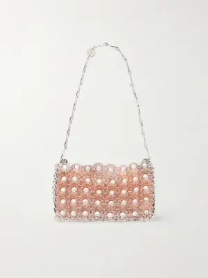 Rabanne 1969 Nano Chainmail Shoulder Bag - Pink