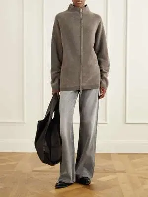 Our Legacy Dash Merino Wool Zip-up Cardigan
