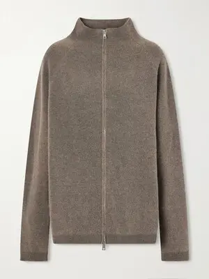 Our Legacy Dash Merino Wool Zip-up Cardigan - Neutrals