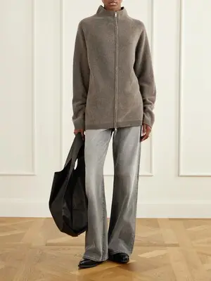 Our Legacy Dash Merino Wool Zip-up Cardigan
