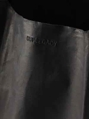 Our Legacy Leather Grocery Bag Tote
