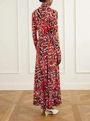Proenza Schouler White Label Mabel Printed Jersey Maxi Dress