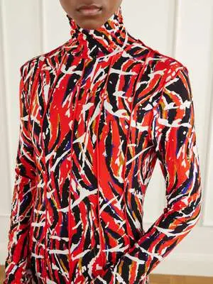 Proenza Schouler White Label Mabel Printed Jersey Maxi Dress