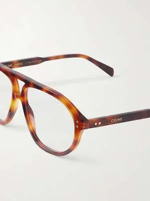 Celine Triomphe Aviator-frame Acetate Optical Glasses