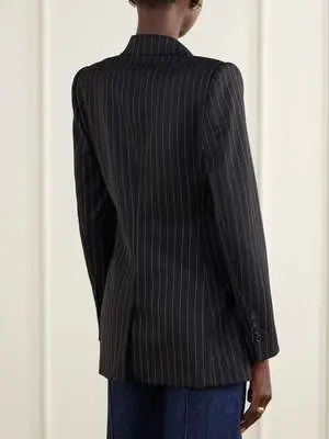 Dolce & Gabbana Pinstripe Wool-blend Blazer