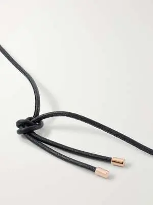 Gabriela Hearst Ceramic Pendant Cord Necklace