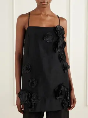 Aje Cloudscape Flower-appliqué Tank Top