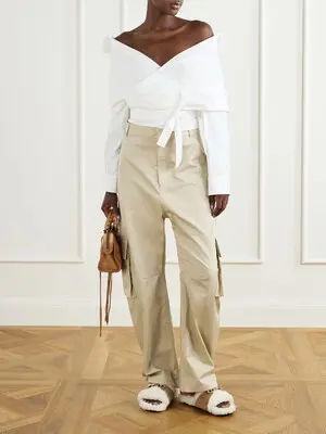 Balenciaga Le City Mini Suede Shoulder Bag