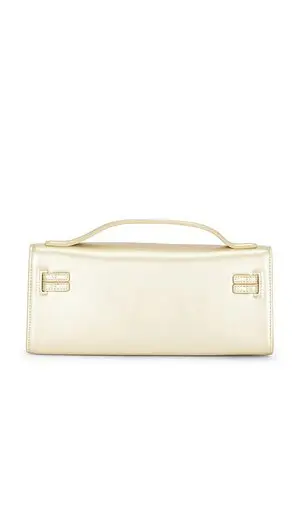 Jw Pei Bria Structured Top Handle Bag In Metallic