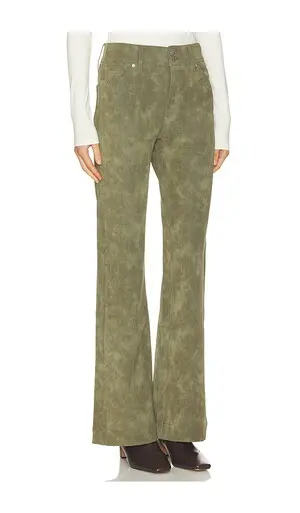 Hudson Jeans Faux Suede Dani Flare Pants