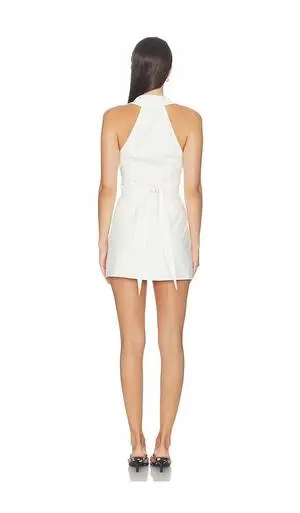 ALL THE WAYS Evie Button Front Mini Dress
