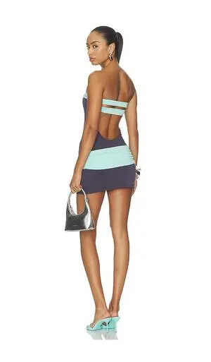 TIGER MIST Eos Color Blocked Mini Dress