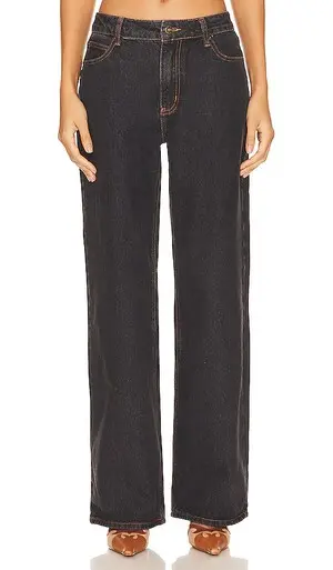 Lioness Top Model Jeans In Black - Charcoal
