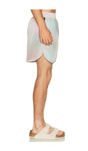 TRIBE AND TRUE Wild Swim Short In Multi - Babylon