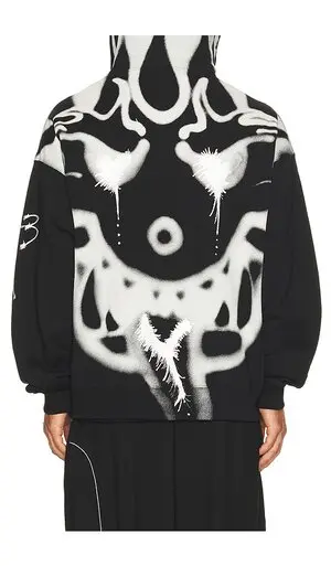 Y3 Gfx Ft Zip Hoodie