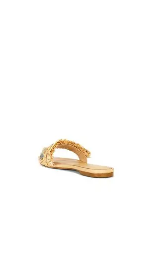 Raye Nomi Sandal With Seashell Embellishment