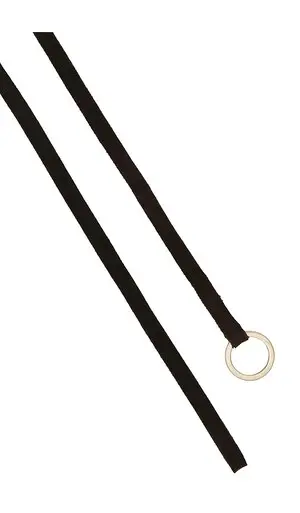 ST. AGNI Suede Tie Belt In Chocolate