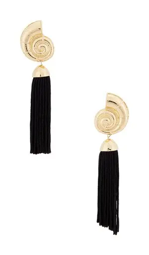 8 Other Reasons Elegant Tassel Earrings - Black