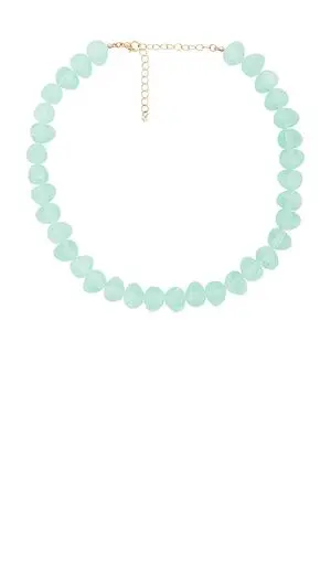 8 Other Reasons Beaded Acrylic Necklace - Mint