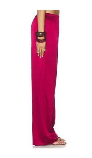 FAVORITE DAUGHTER The Everything Pant In Burgundy