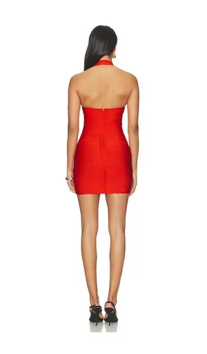 Retrofete Cassara Knit Dress In Red