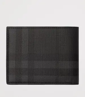 Burberry City Check Slim Bifold Wallet
