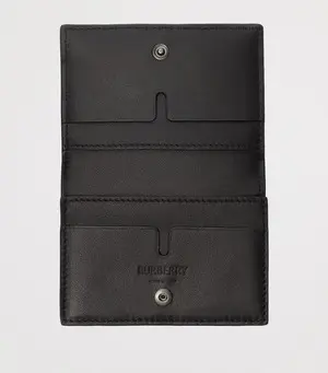 Burberry City Check Bifold Card-holder