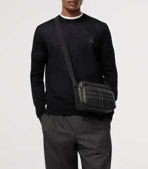 Burberry City Check Pocket Cross-body Bag