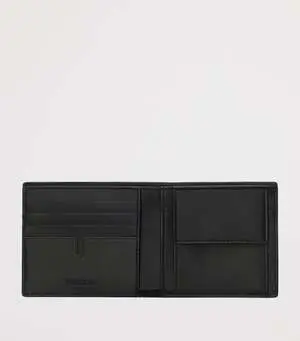 Burberry City Check Bifold Coin Wallet