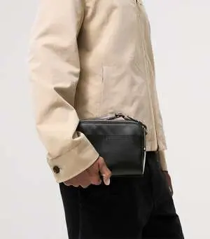 Burberry Leather Check Pop Cross-body Bag
