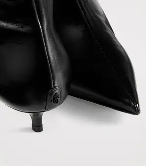 JIMMY CHOO Amis 35 Leather Knee-high Boots