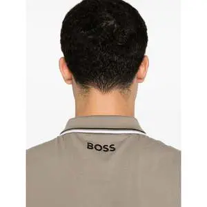 BOSS Grey Polo Shirts