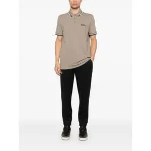 BOSS Grey Polo Shirts