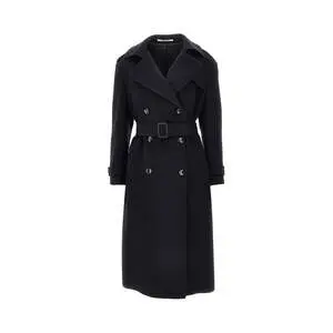 Tagliatore Bonny' Cashmere Trench Coat - Blue