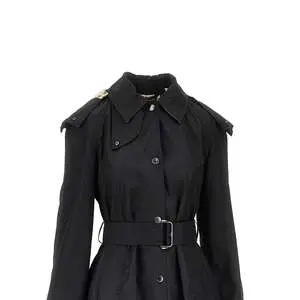 Burberry Nylon Gabardine Trench Coat